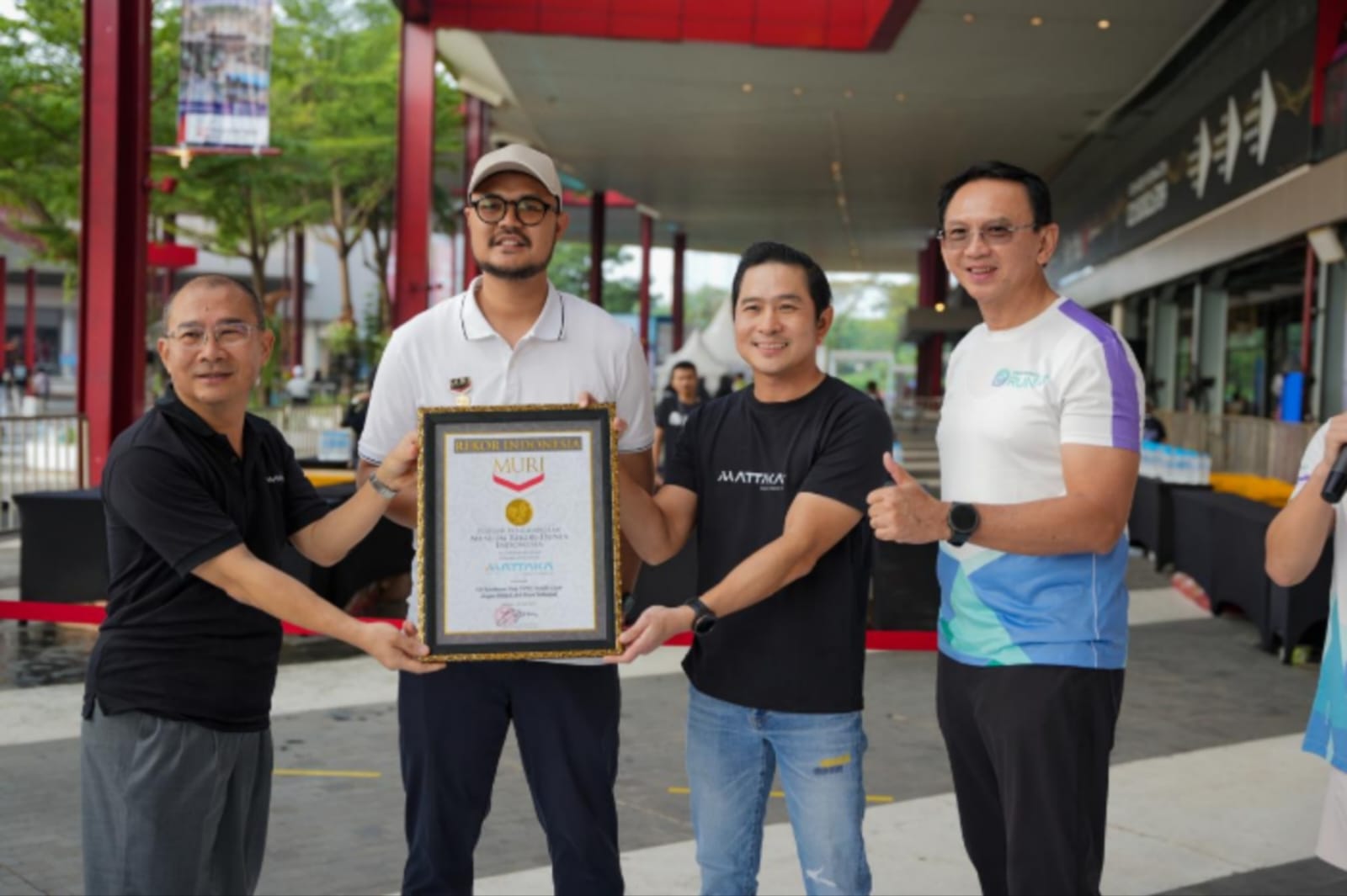Mattaka Pecahkan Rekor MURI Lewat Uji Atap di Pancasakti Run 2025 ...